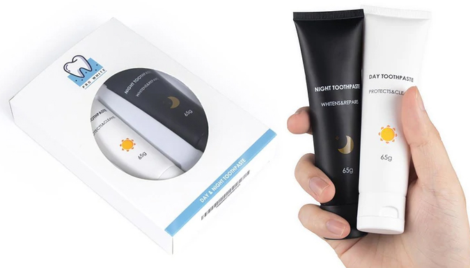 Pro White Day & Night Toothpaste