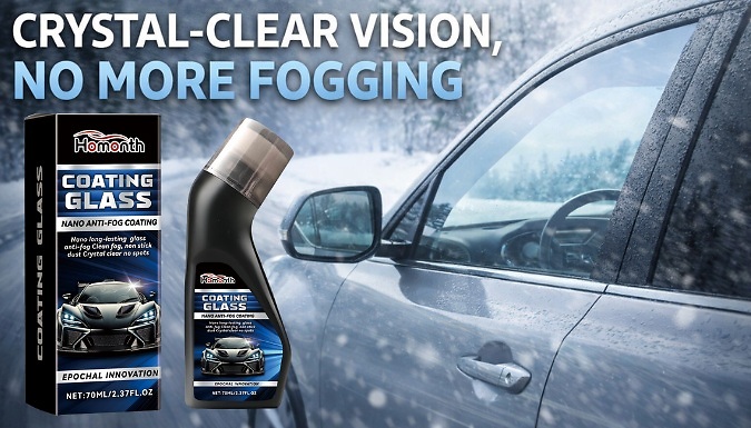 Car Anti-Freezing & Anti-Fog Solution - 70ml
