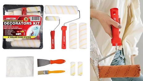 Dekton 12-Piece Paint Roller Decorating Set