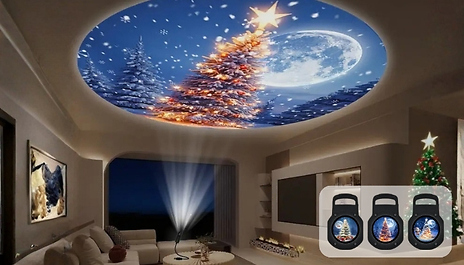 Christmas Scene LED Projector Light - 3 Designs